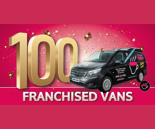 Help us celebrate 100 coffee vans! | Point Franchise